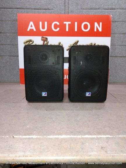 PAIR: SAMSON M40 SPEAKERS - Bentley & Associates, LLC