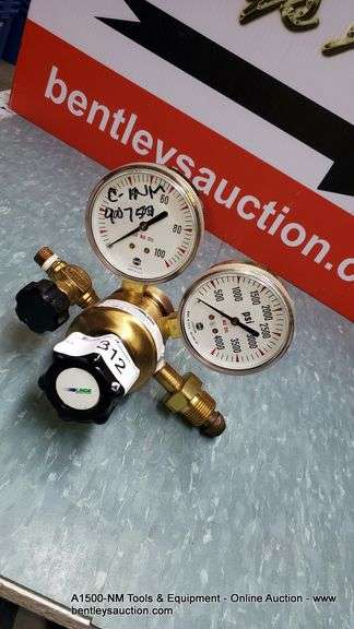 LINDE TSA 80 580 COMPRESSED GAS REGULATOR - Bentley & Associates, LLC