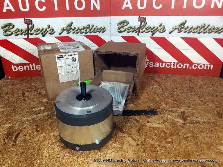 DAYTON MAGNETIC DISC BRAKE, 1HP, 1725 RPM, 115-230-1 VLT #6K233D - NEW ...