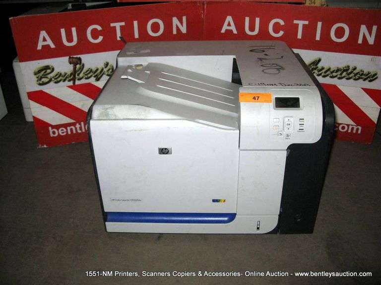 HP COLOR LASERJET CP 3525DN PRINTER - Bentley & Associates, LLC