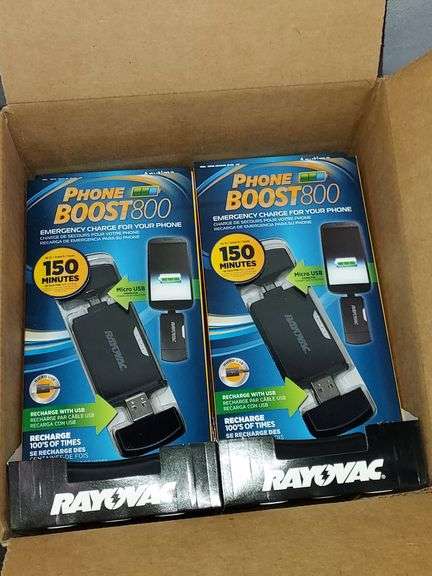 BOX: RAYOVAC PORTABLE POWER MICRO USB - Bentley & Associates, LLC