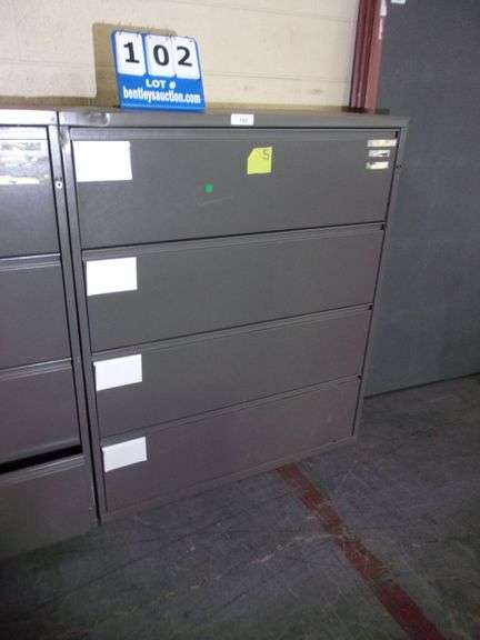 MERIDIAN LATERAL FILE CABINET - 4 STACK - Bentley & Associates, LLC