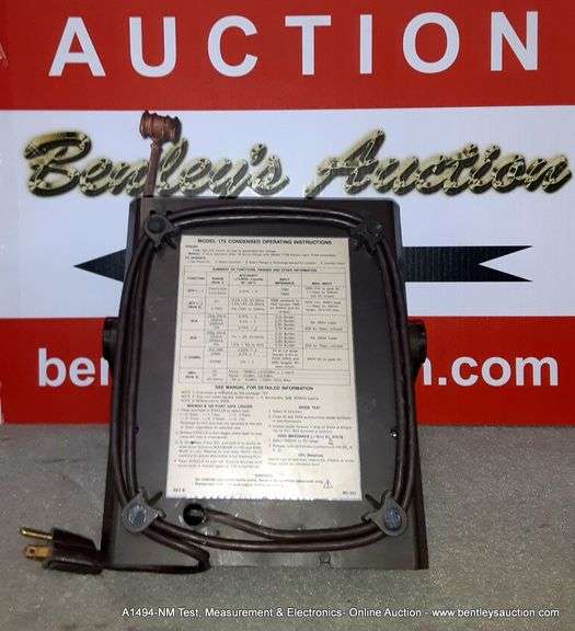 KEITHLEY 175 AUTORANGING MULTIMETER - Bentley & Associates, LLC