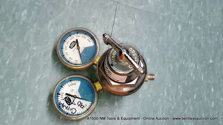 PUROX CGA-580 COMPRESSED GAS REGULATOR - Bentley & Associates, LLC