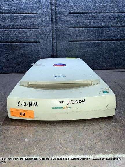 MICROTEK X12USL SCANNER - Bentley & Associates, LLC