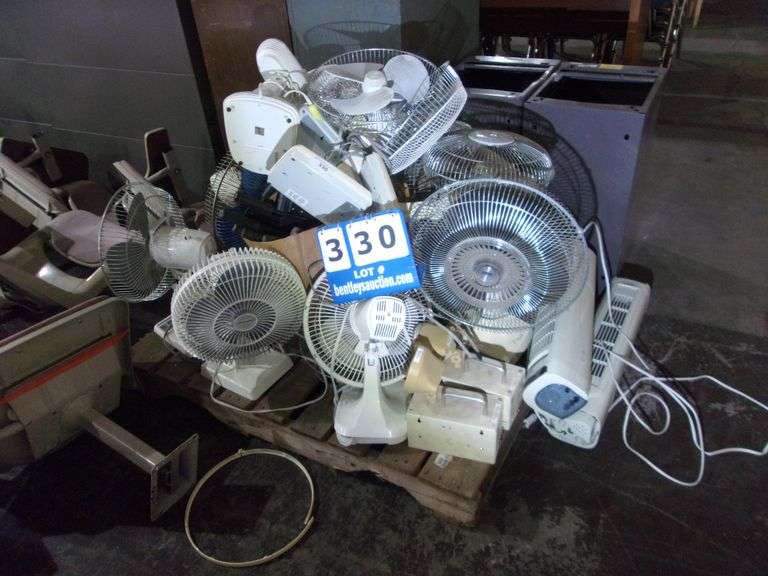 PALLET: SMALL FANS/ PERSONAL FANS - Bentley & Associates, LLC