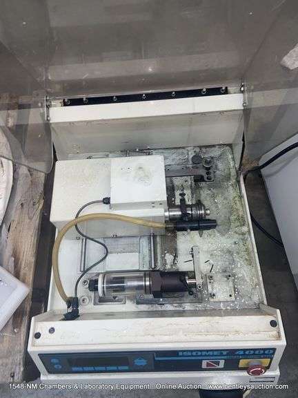 BUEHLER ISOMET 4000 LINEAR PRECISION SAW - Bentley & Associates, LLC