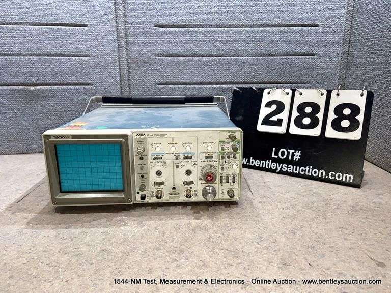 TEKTRONIX 2215A 60 MHZ OSCILLOSCOPE - Bentley & Associates, LLC