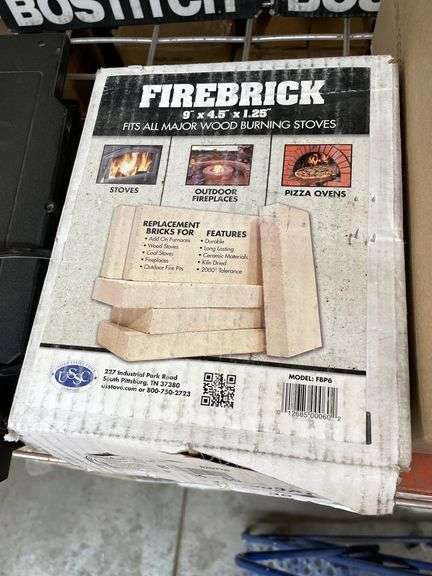 BOX: FIRE BRICK 9" X 4.5" X 1.25" - Bentley & Associates, LLC