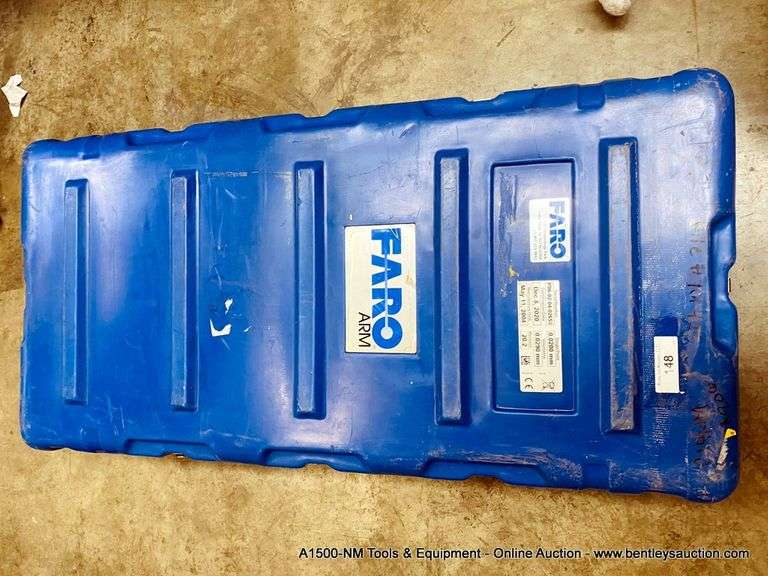 FARO ARM EMPTY CASE - Bentley & Associates, LLC