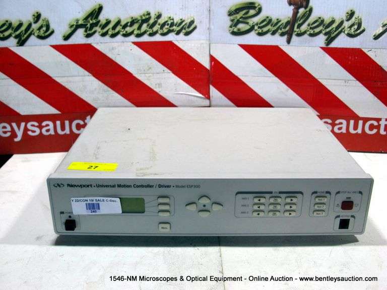 NEWPORT ESP300 UNIVERSAL MOTION CONTROLLER - Bentley & Associates, LLC