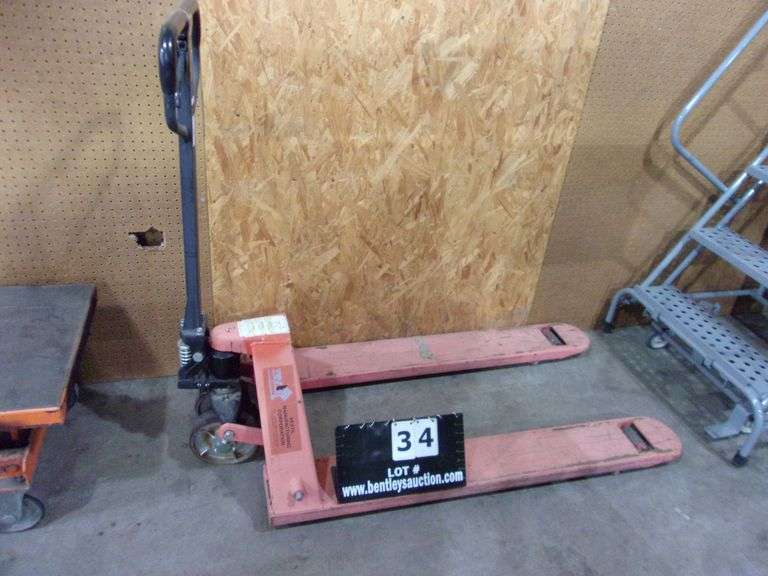 VESTIL PMS-2748 5500# HYDRAULIC PALLET JACK - Bentley & Associates, LLC