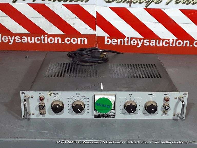 JOHN FLUKE 412A HIGH VOLTAGE DC SUPPLY - Bentley & Associates, LLC