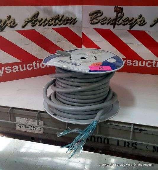 SPOOL: ALPHA AWG 20 GRAY CABLE - Bentley & Associates, LLC