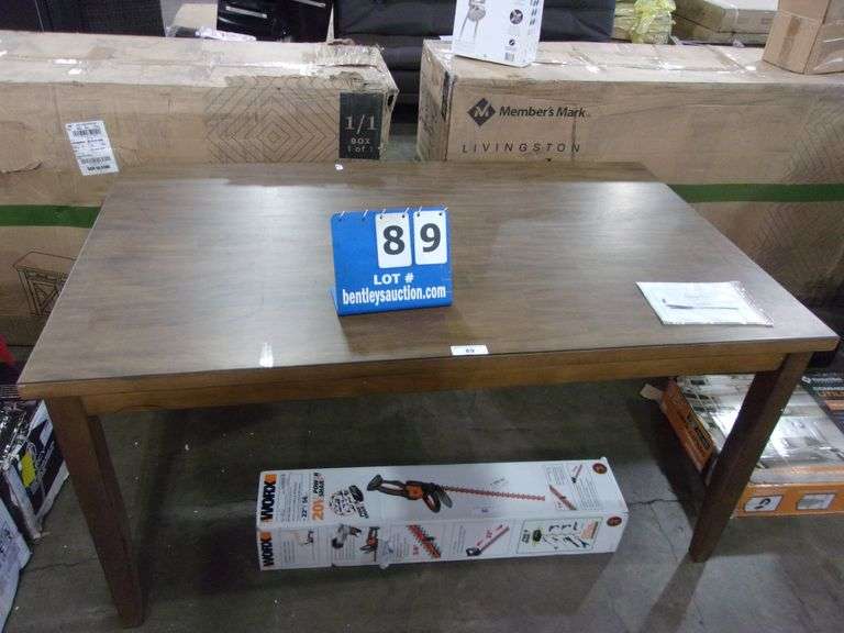 ABBYSEN RUSSELL DINING TABLE WF-750-RRN-TB - Bentley & Associates, LLC