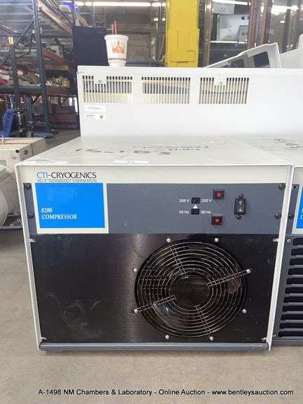 CTI-CRYOGENICS 8200 COMPRESSOR - Bentley & Associates, LLC
