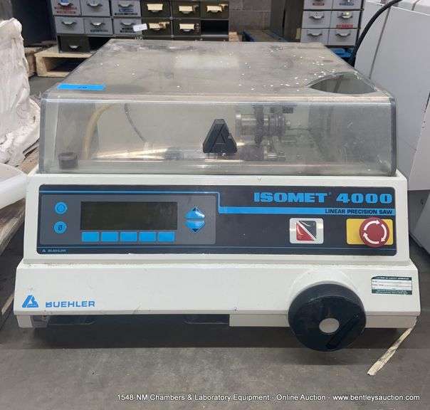 BUEHLER ISOMET 4000 LINEAR PRECISION SAW - Bentley & Associates, LLC