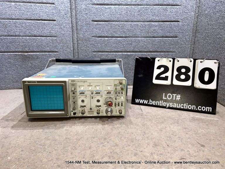 TEKTRONIX 2215A 60 MHZ OSCILLOSCOPE - Bentley & Associates, LLC