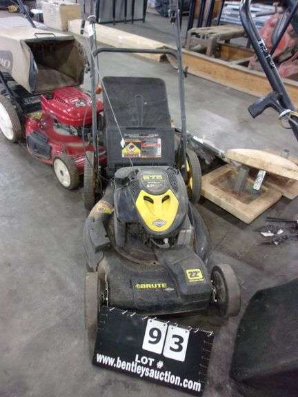 BRUTE 675 22" BIG WHEEL LAWN MOWER - Bentley & Associates, LLC