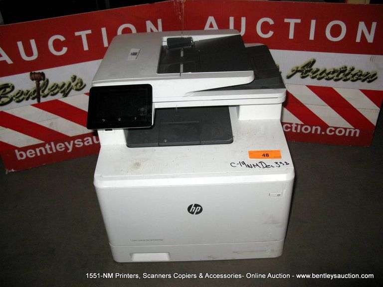 HP COLOR LASERJET PRO MFP M477FDN COPIER - Bentley & Associates, LLC