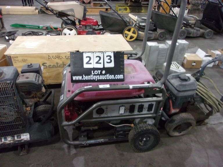 BLACK MAX 7000 WATT PORTABLE GENERATOR - Bentley & Associates, LLC