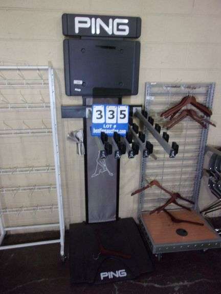 PING GOLF CLUB STORE DISPLAY STAND - Bentley & Associates, LLC