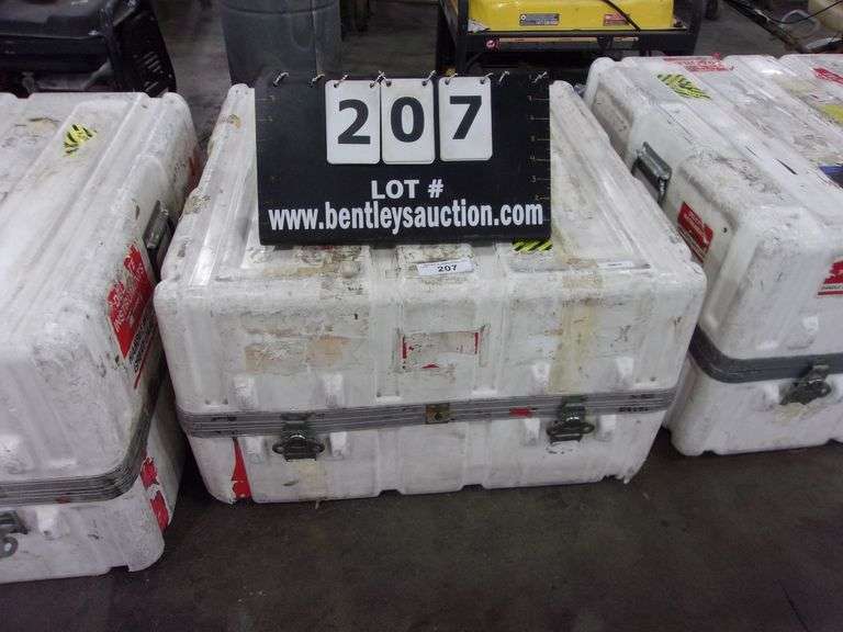 WHITE POLY HARDIGG EQUIPMENT STORAGE CASE - Bentley & Associates, LLC