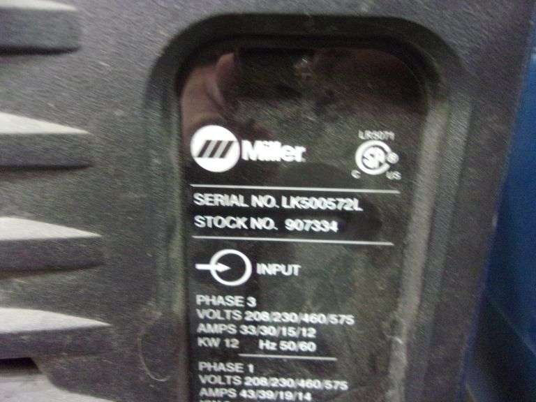 MILLER MAXSTAR 350 DIGITAL ELECTRONIC WELDER - Bentley & Associates, LLC