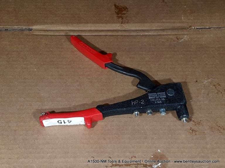 MARSON KLIK FAST HP-2 HAND RIVET TOOL SET - Bentley & Associates, LLC