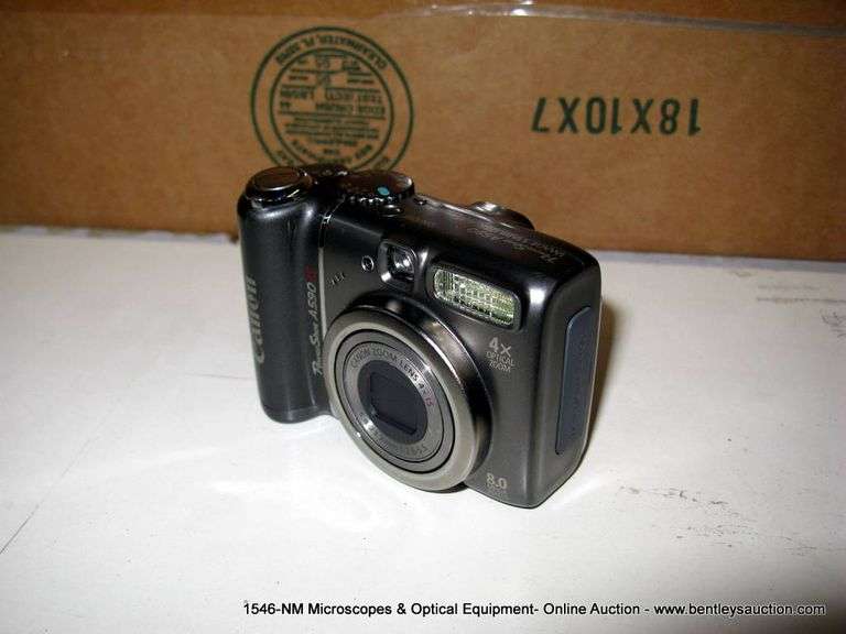 CANON PC 1263 POWERSHOT A590 CAMERA - Bentley & Associates, LLC