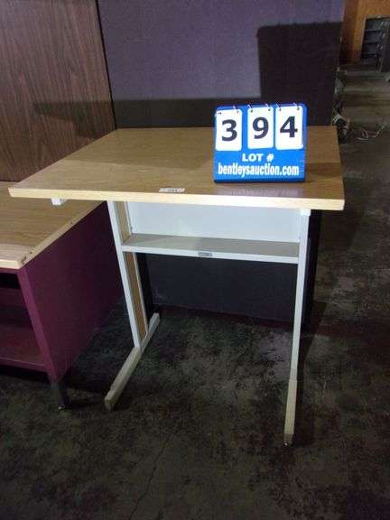 WOOD GRAIN COMPUTER DESK/LAB DESK - Bentley & Associates, LLC