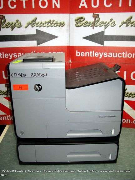 HP OFFICEJET ENTERPRISE COLOR X555 COPIER - Bentley & Associates, LLC