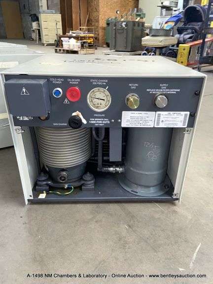 CTI-CRYOGENICS 8200 COMPRESSOR - Bentley & Associates, LLC
