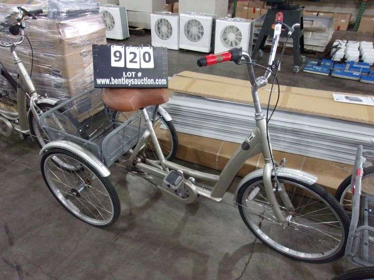 TREK PURE ALPHA DLX ALUMINUM BEIGE PLANT TRICYCLE - BASKET - Bentley ...