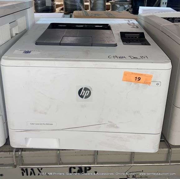 HP COLOR LASERJET PRO M454DN PRINTER - Bentley & Associates, LLC