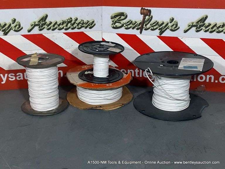 BOX: ASSORTED SPOOLS-WIRE - Bentley & Associates, LLC