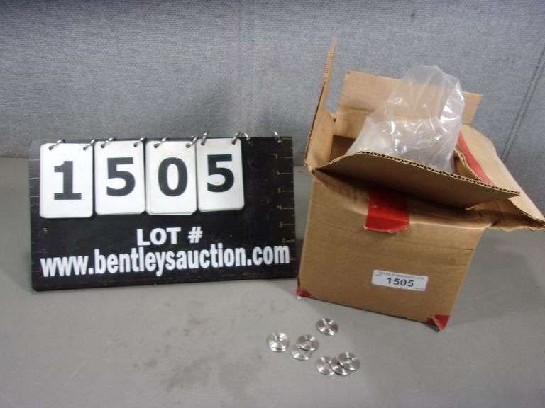 BOX: 10MM METRIC STAINLESS FLAT WASHERS - Bentley & Associates, LLC