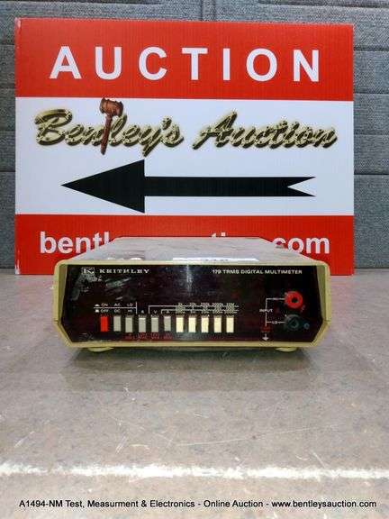 KEITHLEY 179 TRMS DIGITAL MULTIMETER - Bentley & Associates, LLC