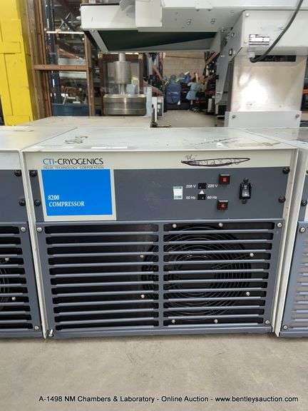 CTI-CRYOGENICS 8200 COMPRESSOR - Bentley & Associates, LLC