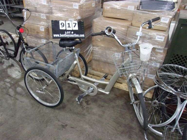 TREK PURE ALPHA DLX ALUMINUM BEIGE PLANT TRICYCLE - BASKET - Bentley ...