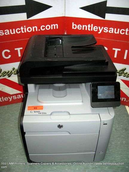 HP COLOR LASERJET PRO MFP M476NW COPIER - Bentley & Associates, LLC