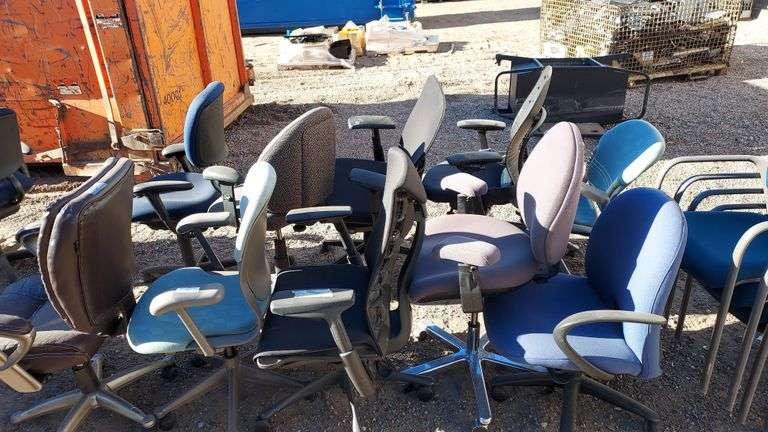 ASSORTED CASTERED OFFICE CHAIRS - Bentley & Associates, LLC