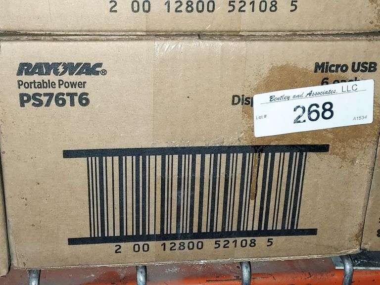 BOX: RAYOVAC PORTABLE POWER MICRO USB - Bentley & Associates, LLC