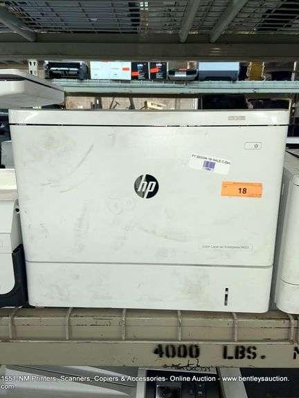 HP COLOR LASERJET ENTERPRISE M553 PRINTER - Bentley & Associates, LLC
