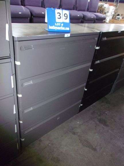 HERMAN MILLER FILE CABINET - LATERAL 4 STACK - Bentley & Associates, LLC