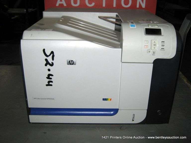 HP COLOR LASERJET CP 3525DN PRINTER - Bentley & Associates, LLC