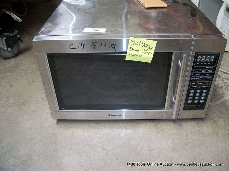 MAGIC CHEF MICROWAVE - Bentley & Associates, LLC
