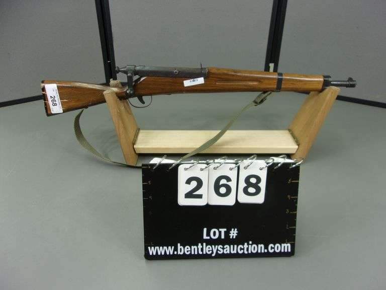 OLD WOOD RIFLE TOY W/ WOOD BULLET - POP RIFLE - Bentley & Associates, LLC