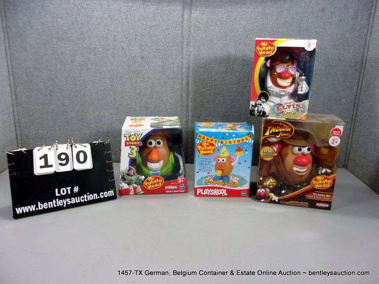 TOY STORY 3 - MR. POTATO HEAD, SPUD LIGHT YEAR IN ORIGINAL BOX, INDIANA ...