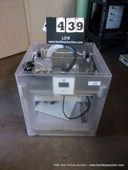 CUBEX TRIO 3D PRINTER - Bentley & Associates, LLC